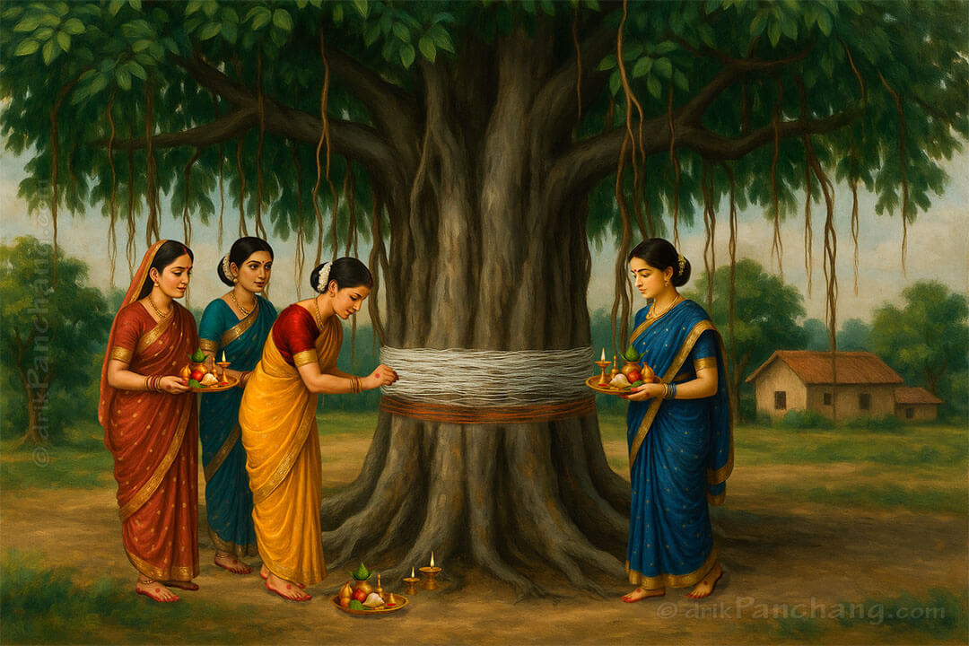 2026 Vat Purnima Vrat Date and Time for New Delhi, NCT, India