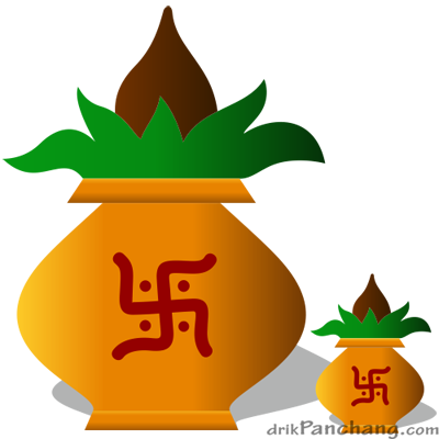 Freeware Kalash Pair image from Hindu Symbols gallery