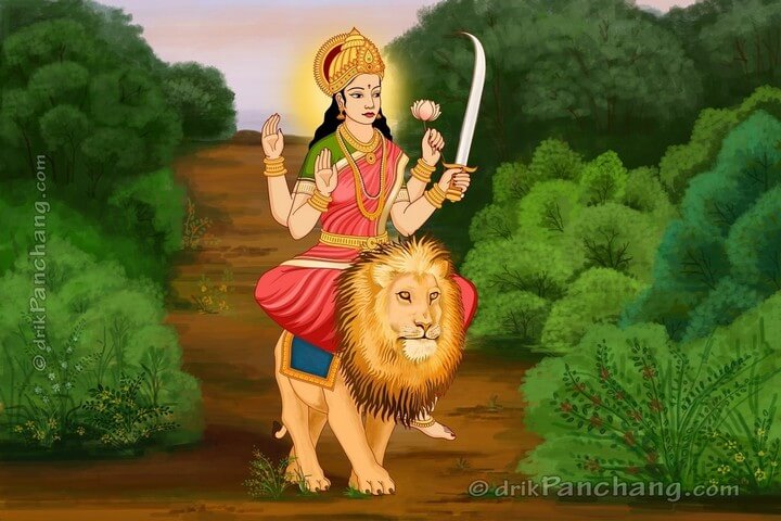 Goddess Katyayani | Devi Katyayani | Maa Katyayani