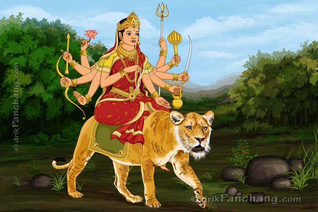 Goddess Chandraghanta | Devi Chandraghanta | Maa Chandraghanta