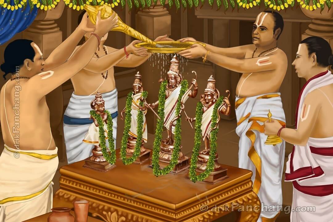 Rama Navami Puja Vidhi Shodashopachara Shri Rama Puja During Rama Navami