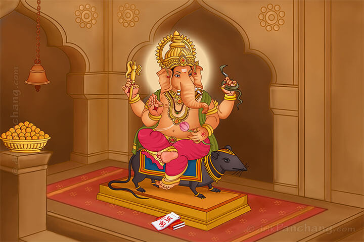 5206 Aniruddha Chaturthi Vrat, fasting date with Moonrise timings for ...