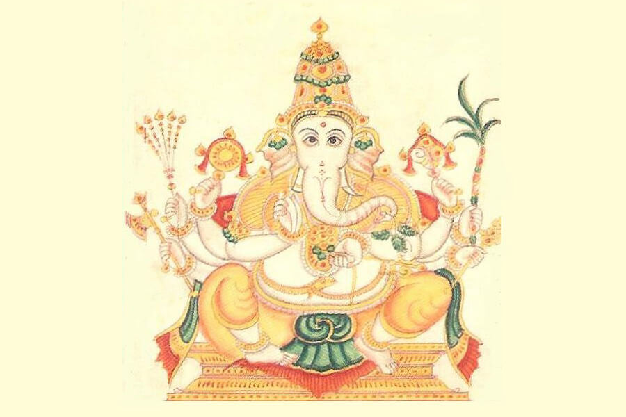 Vighna Ganapati - Ninth Form of Lord Ganesha
