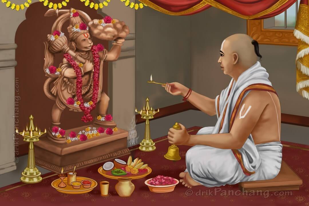 Hanuman Puja Vidhi | Shodashopachara Hanuman Puja Vidhi