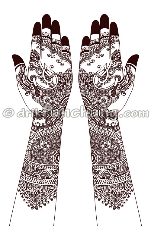 Mehandi Designs and Patterns | Mehndi Designs - Elephant Mehandi Design