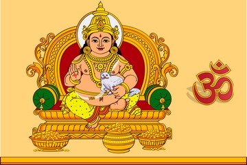 Shri Kubera Mantra | Om Yakshaya Kuberaya Mantra of Kubera