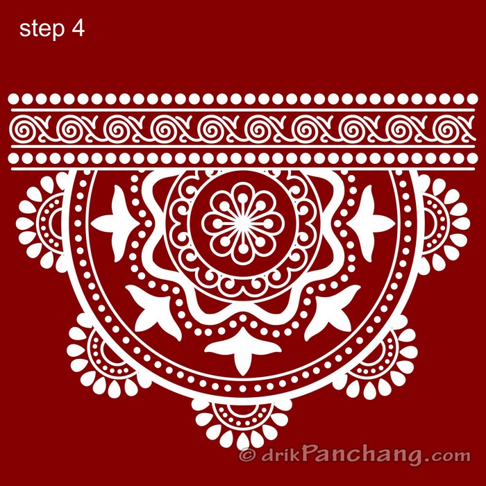 Bengali Rangoli | Bengali Alpana Designs | Rangoli Designs - Bengali ...