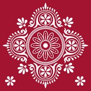 Bengali Rangoli | Bengali Alpana Designs | Rangoli Designs - Bengali ...