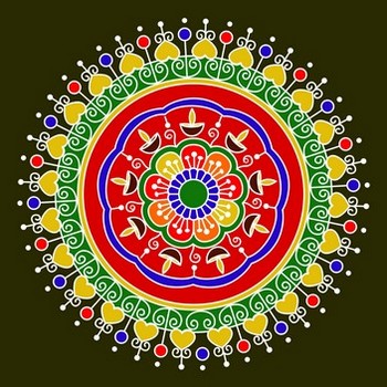 Diwali Rangoli Designs | Diwali Kolam Designs | Diwali Muggu Designs ...