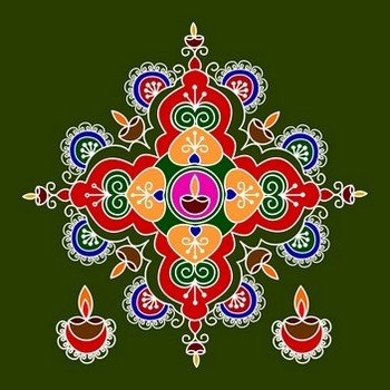 Diwali Rangoli Designs | Diwali Kolam Designs | Diwali Muggu Designs ...