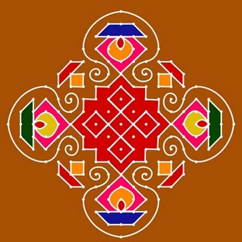 Diwali Rangoli Designs | Diwali Kolam Designs | Diwali Muggu Designs ...