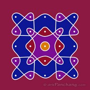 5x5 Dot Rangoli | 5x5 Dot Rangoli Design | 5x5 Dot Rangoli Designs ...