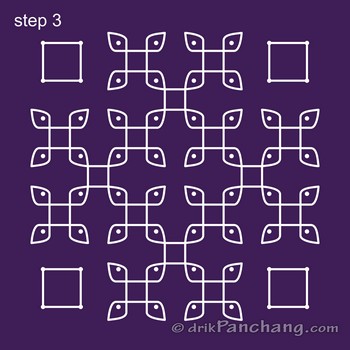 8x8 Dot Rangoli | 8x8 Dot Rangoli Design | 8x8 Dot Rangoli Designs ...