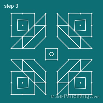 8x8 Dot Rangoli | 8x8 Dot Rangoli Design | 8x8 Dot Rangoli Designs ...