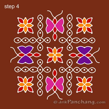 Dot Rangoli | Dot Rangoli Design | Rangoli Designs - Dot Rangoli 21