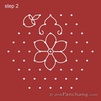 Dot Rangoli | Dot Rangoli Design | Rangoli Designs - Dot Rangoli 8