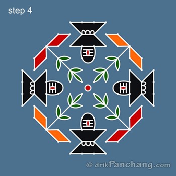 Dot Rangoli | Dot Rangoli Design | Rangoli Designs - Dot Rangoli 9