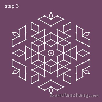 Dot Rangoli | Dot Rangoli Design | Rangoli Designs - Dot Rangoli 10