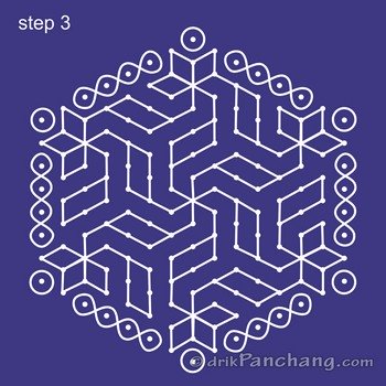 Dot Rangoli | Dot Rangoli Design | Rangoli Designs - Dot Rangoli 14