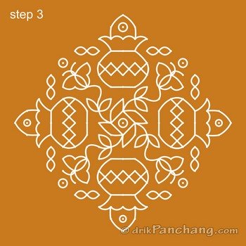 Dot Rangoli | Dot Rangoli Design | Rangoli Designs - Dot Rangoli 1