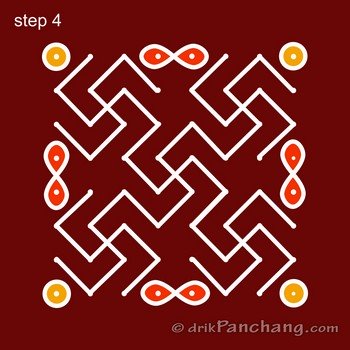 Dot Rangoli | Dot Rangoli Design | Rangoli Designs - Dot Rangoli 27