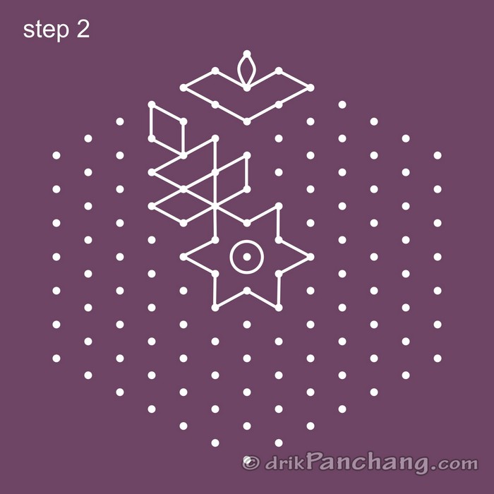 Dot Rangoli | Dot Rangoli Design | Rangoli Designs - Dot Rangoli 10