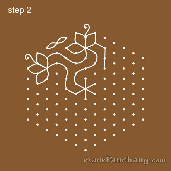 Dot Rangoli | Dot Rangoli Design | Rangoli Designs - Dot Rangoli 15