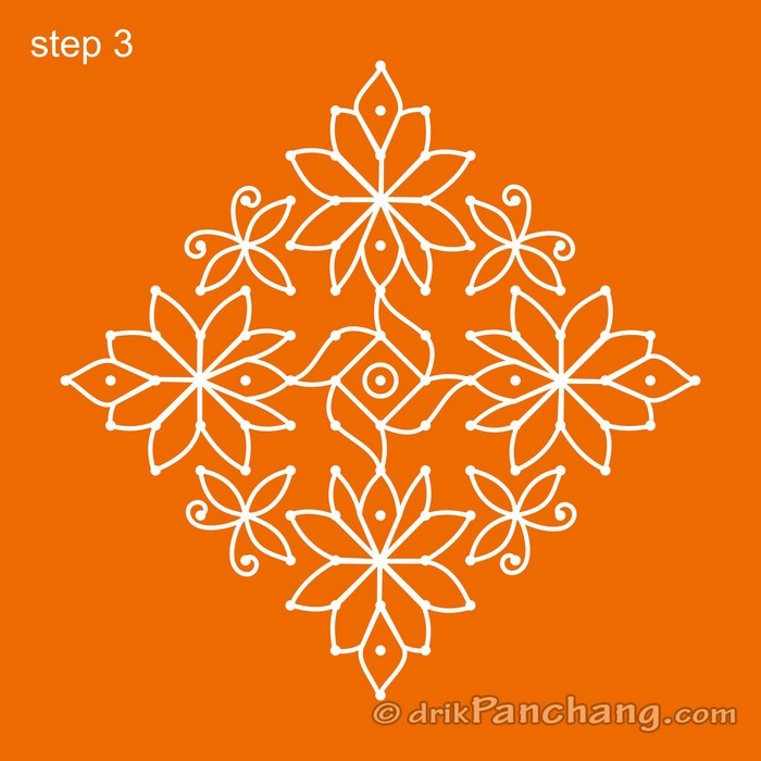 Dot Rangoli | Dot Rangoli Design | Rangoli Designs - Dot Rangoli 17