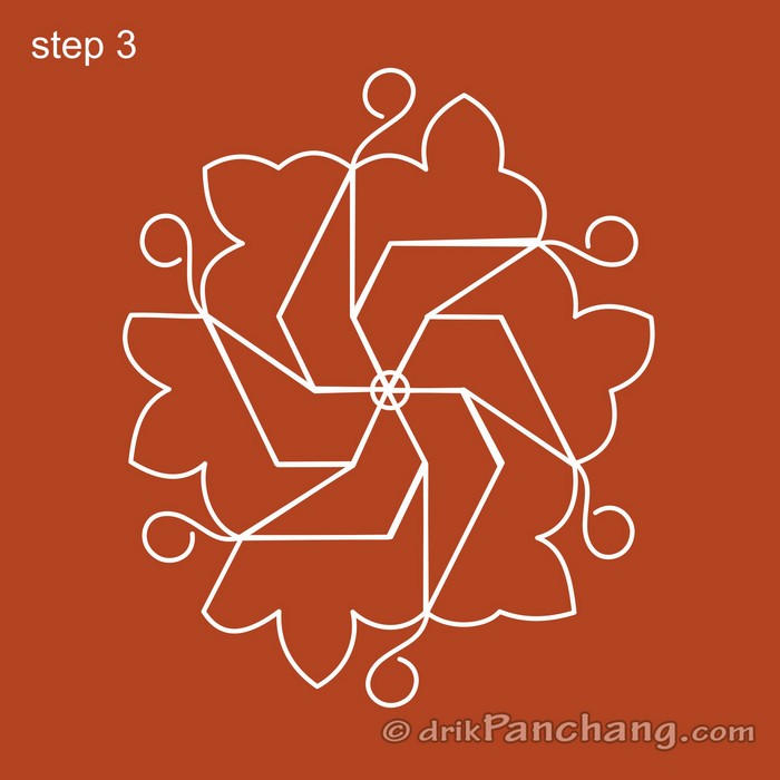 Dot Rangoli | Dot Rangoli Design | Rangoli Designs - Dot Rangoli 30