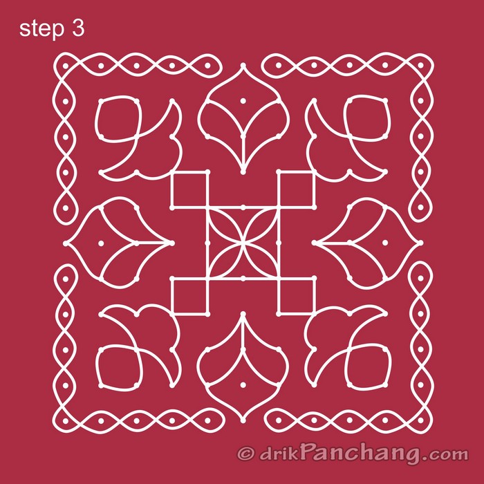 Dot Rangoli | Dot Rangoli Design | Rangoli Designs - Dot Rangoli 31