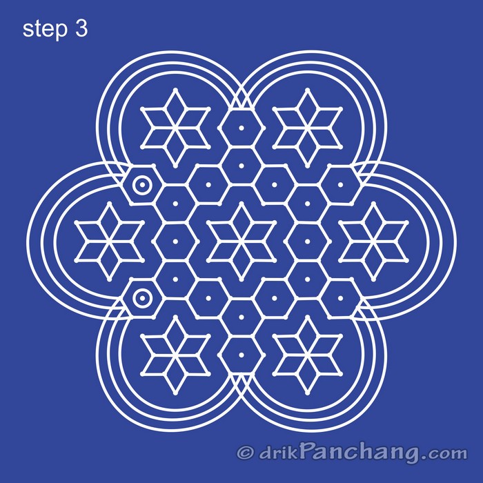 Dot Rangoli | Dot Rangoli Design | Rangoli Designs - Dot Rangoli 4