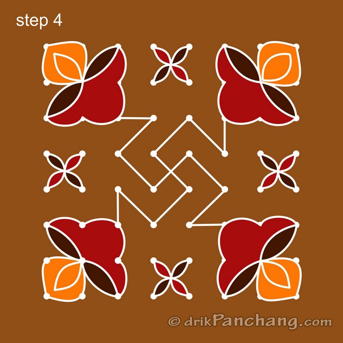 Dot Rangoli | Dot Rangoli Design | Rangoli Designs - Dot Rangoli 5