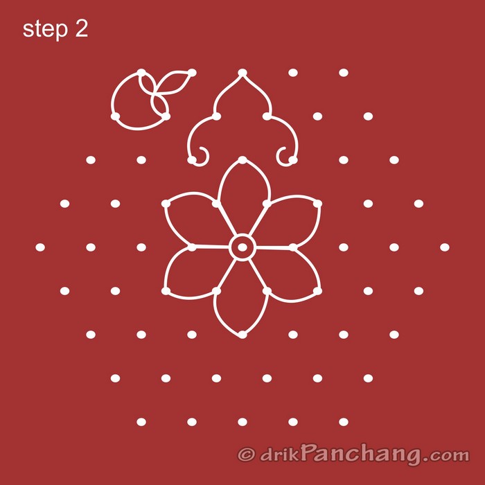 Dot Rangoli | Dot Rangoli Design | Rangoli Designs - Dot Rangoli 8