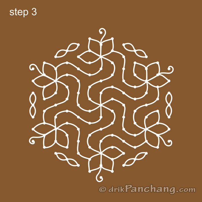 Dot Rangoli | Dot Rangoli Design | Rangoli Designs - Dot Rangoli 15