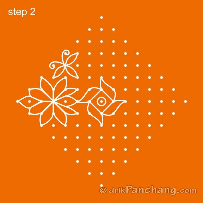 Dot Rangoli | Dot Rangoli Design | Rangoli Designs - Dot Rangoli 17