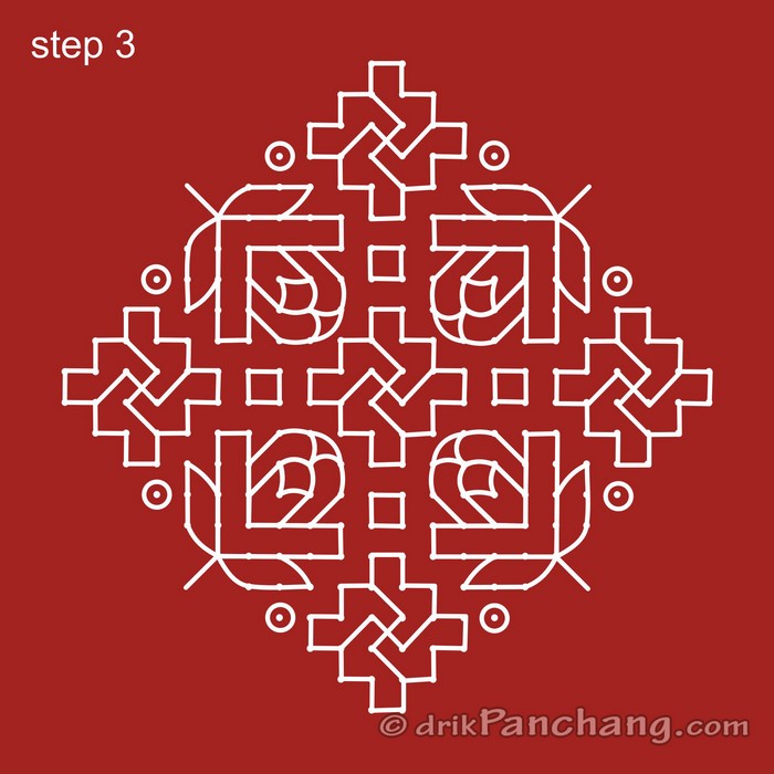 Dot Rangoli | Dot Rangoli Design | Rangoli Designs - Dot Rangoli 22