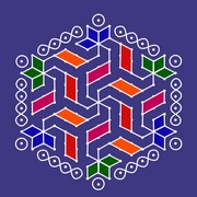 Dot Rangoli | Dot Rangoli Design | Rangoli Designs - Dot Rangoli 18