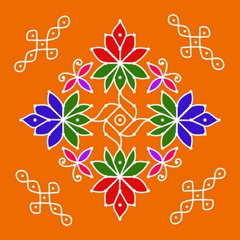 Dot Rangoli Designs | Dot Kolam Designs | Dot Muggu Designs | Dot ...