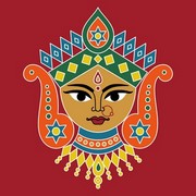 Durga Alpana Designs | Durga Rangoli Designs | Alpana Designs for Durga ...