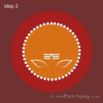 Lord Shiva Rangoli | Shivaratri Puja Rangoli Designs | Rangoli Designs ...