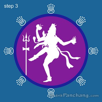 Lord Shiva Rangoli | Shivaratri Puja Rangoli Designs | Rangoli Designs ...