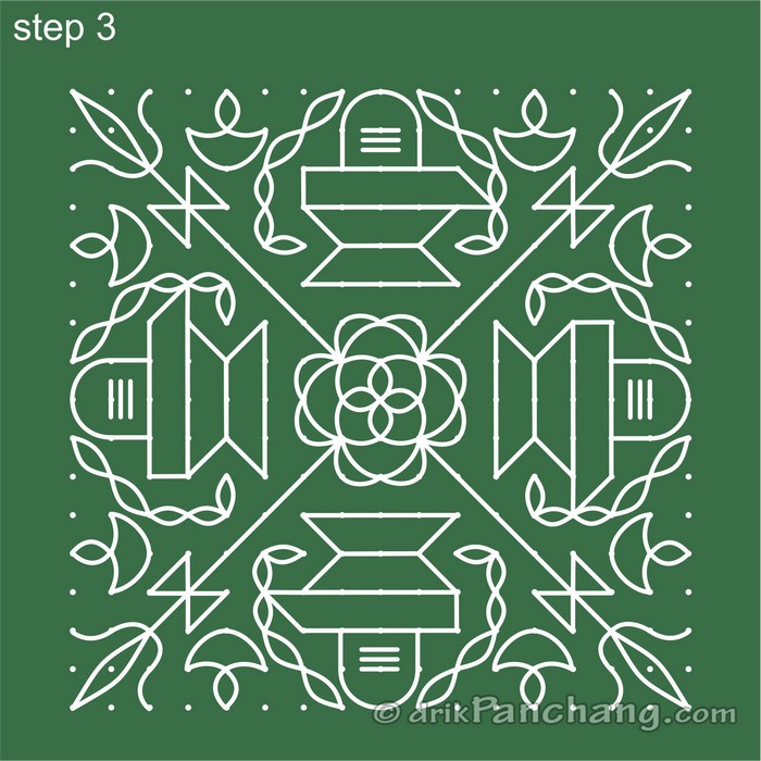 Lord Shiva Rangoli | Shivaratri Puja Rangoli Designs | Rangoli Designs ...