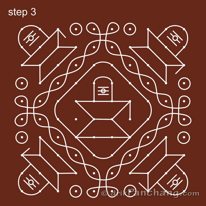 Lord Shiva Rangoli | Shivaratri Puja Rangoli Designs | Rangoli Designs ...