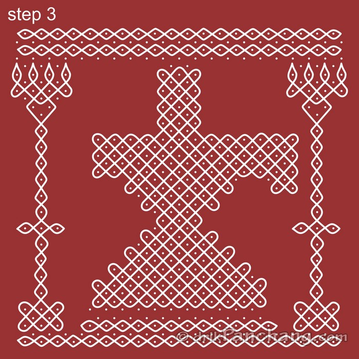 Lord Shiva Rangoli | Shivaratri Puja Rangoli Designs | Rangoli Designs ...