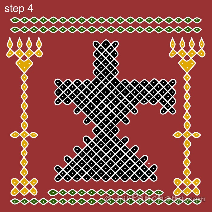 Lord Shiva Rangoli | Shivaratri Puja Rangoli Designs | Rangoli Designs ...