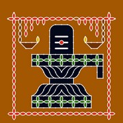 Shiva Linga Rangoli | Lord Shiva Rangoli Designs | Shivaratri Kolam