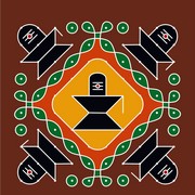 Shiva Linga Rangoli | Lord Shiva Rangoli Designs | Shivaratri Kolam