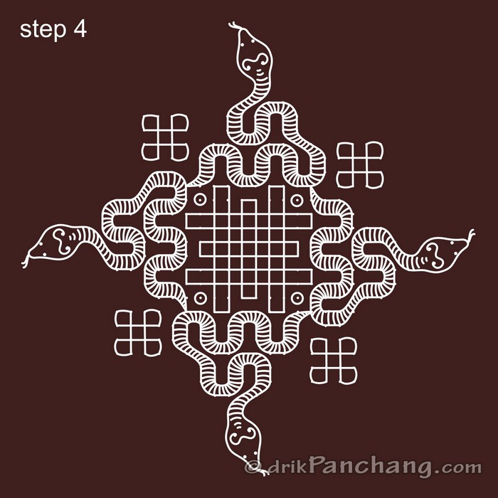 Nag Panchami Rangoli | Nag Panchami Rangoli Designs | Rangoli Designs ...