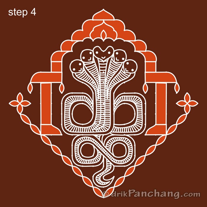 Nag Panchami Rangoli | Nag Panchami Rangoli Designs | Rangoli Designs ...