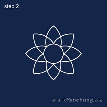 Navagraha Rangoli | Navagraha Rangoli Design | Navagraha Ketu Rangoli